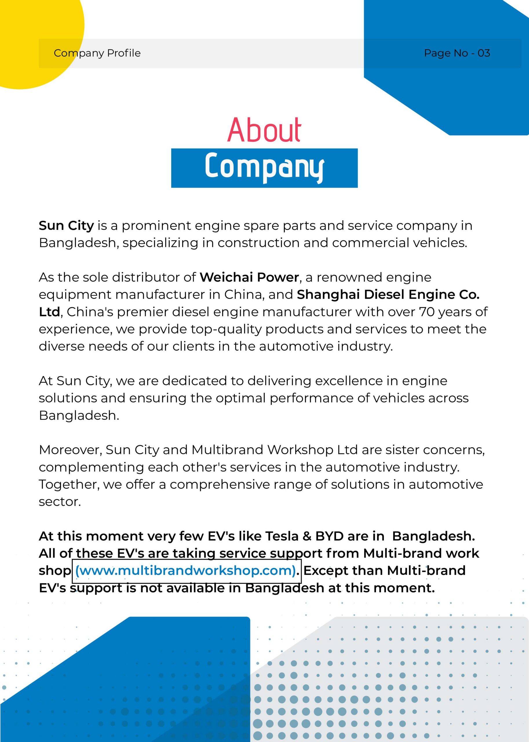 ABOUT US – Suncity Engineering